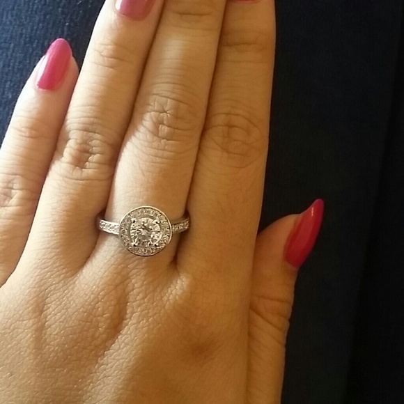 Jewelry | 5 6 7 8 9 Band Diamond Ring Cz S925 Logo Silver | Poshmark